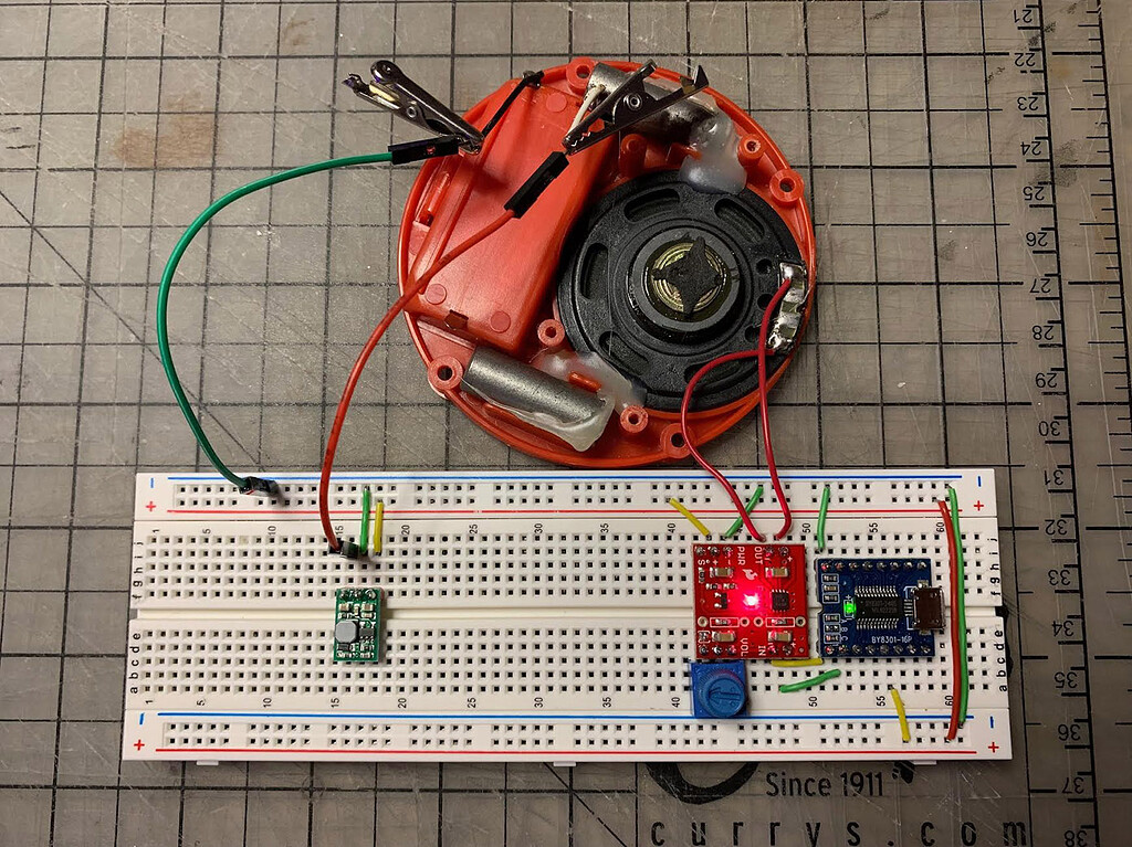 Using the guts of an "Easy Button" for a simple project and it's not ...