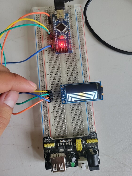 128×64 oled (gme64128-02) - Displays - Arduino Forum