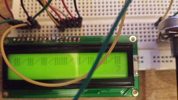 1602A LCD display strange characters after few seconds - Displays - Arduino Forum