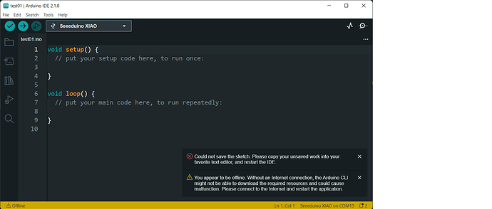 Arduino Ide 2 1 0 Do Not Save Sketch Without Internet Ide 2 X Arduino Forum