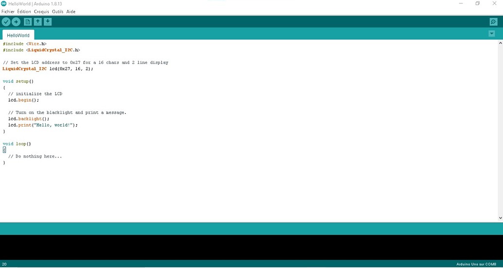 I2C LCD(16,2) not displaying text - Displays - Arduino Forum