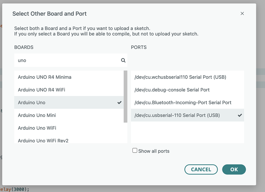 Serial Monitor will not connect or change baud rate - IDE 2.x - Arduino Forum