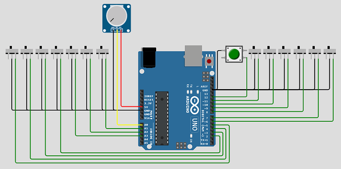 Can An Arduino Uno Handle 14 Switches Leds And Multiplexing Arduino Forum