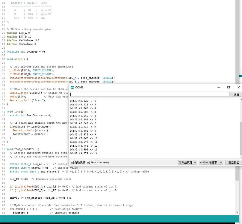 Tft Display Conflict With Rotary Encoder In Esp32 Project Programming Questions Arduino Forum