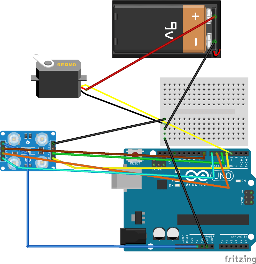 Servo is not working with TCS230 - General Guidance - Arduino Forum