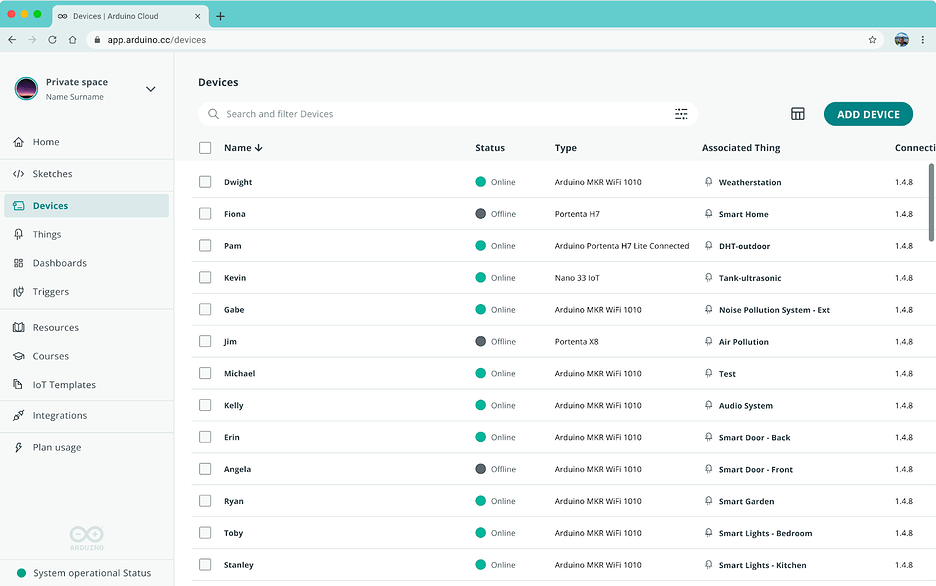 The New Arduino Cloud Ui Is Finally Out With Enhanced Ux And New Features Cloud Iot Arduino