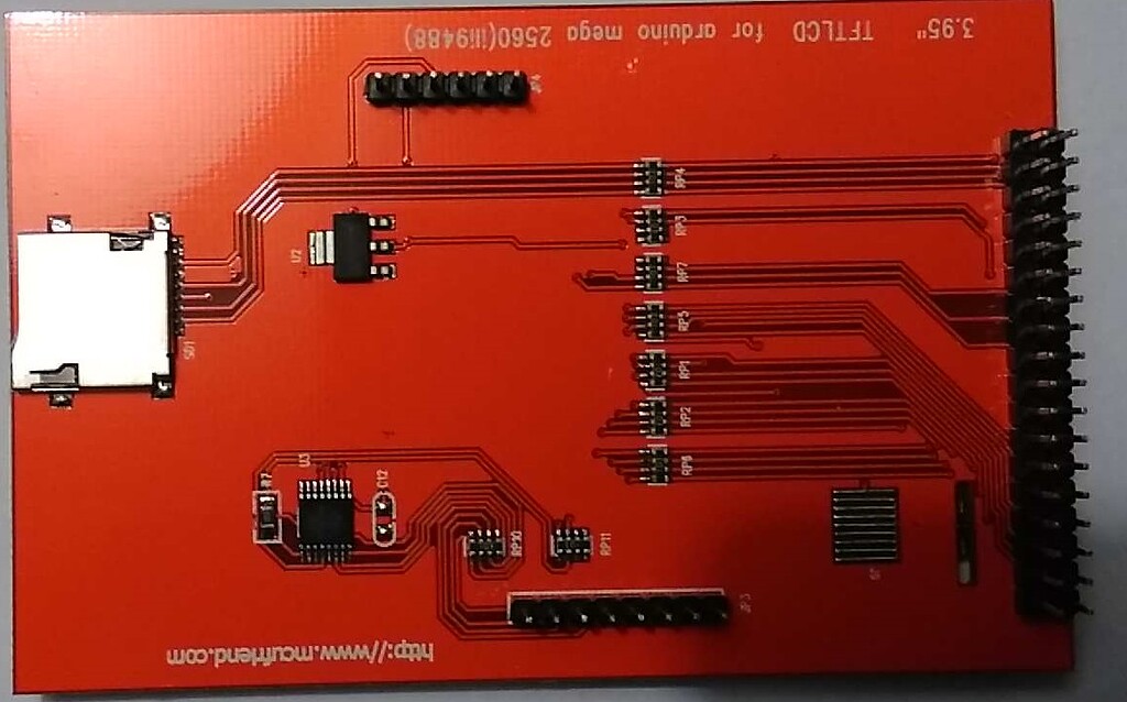 3.95" TFT ILI9488 on customized Mega - Displays - Arduino Forum