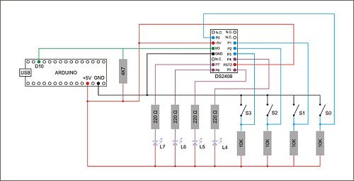 write to DS2408 using OneWire-lib - Sensors - Arduino Forum