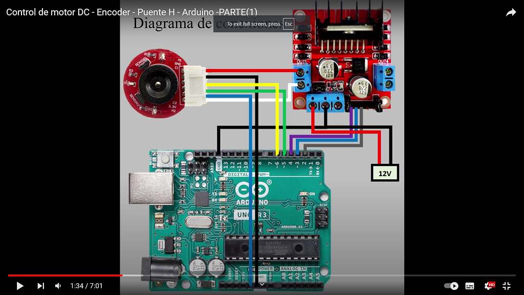 Control position of DC motor with encoder sweep - Motors, Mechanics, Power and CNC - Arduino Forum
