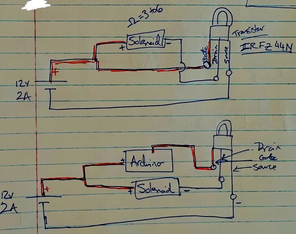 Transistor And Solenoid And Arduino Not Acting As Expected Page 2 Project Guidance Arduino