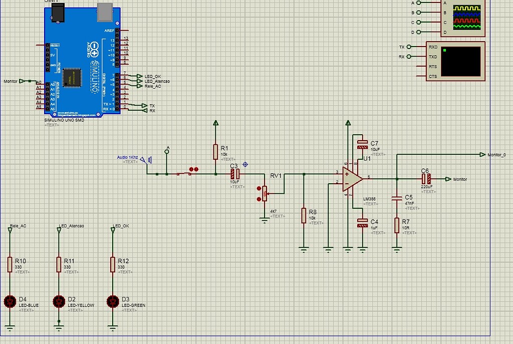 Monitorando Sinal de Áudio - Português - Arduino Forum