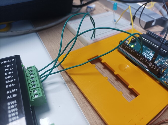 Issues - Digital Stepper Driver with Arduino UNO - Motors, Mechanics, Power and CNC - Arduino Forum