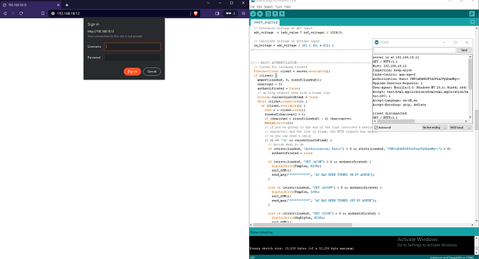Basic Authentication, Webserver, and GSM not working when merged - General Guidance - Arduino Forum