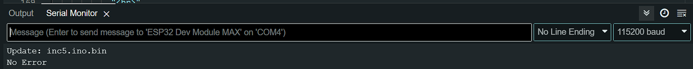 Esp 32 Ota update via Wi-Fi and local website. Memory partitioning error(?) - Programming ...