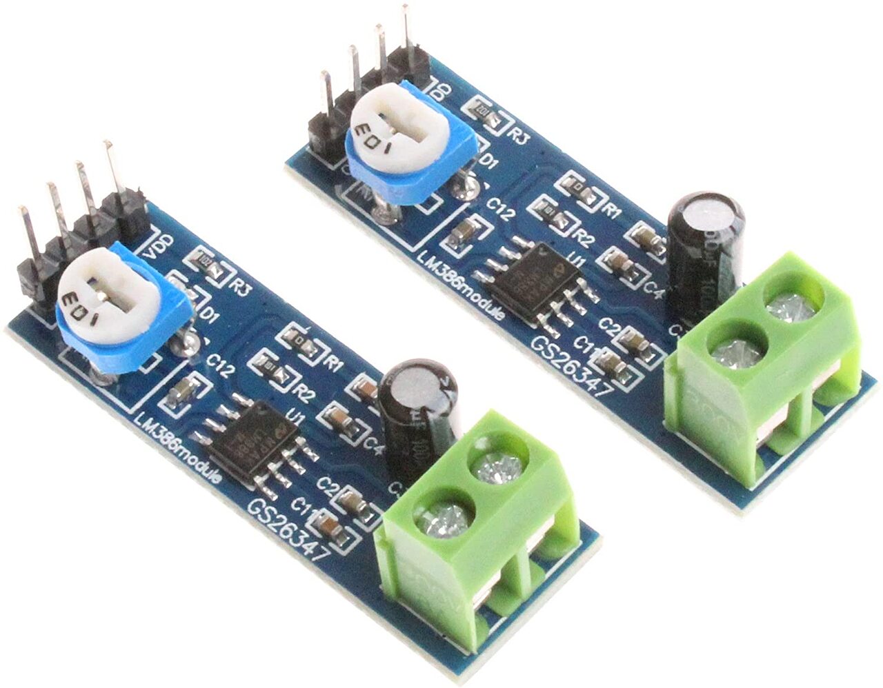 Audio noise with LM386 module - General Guidance - Arduino Forum
