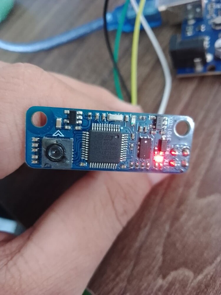 Problem in converting the MSPv2 to get flow X, flow Y, and distance from module "optical flow ...
