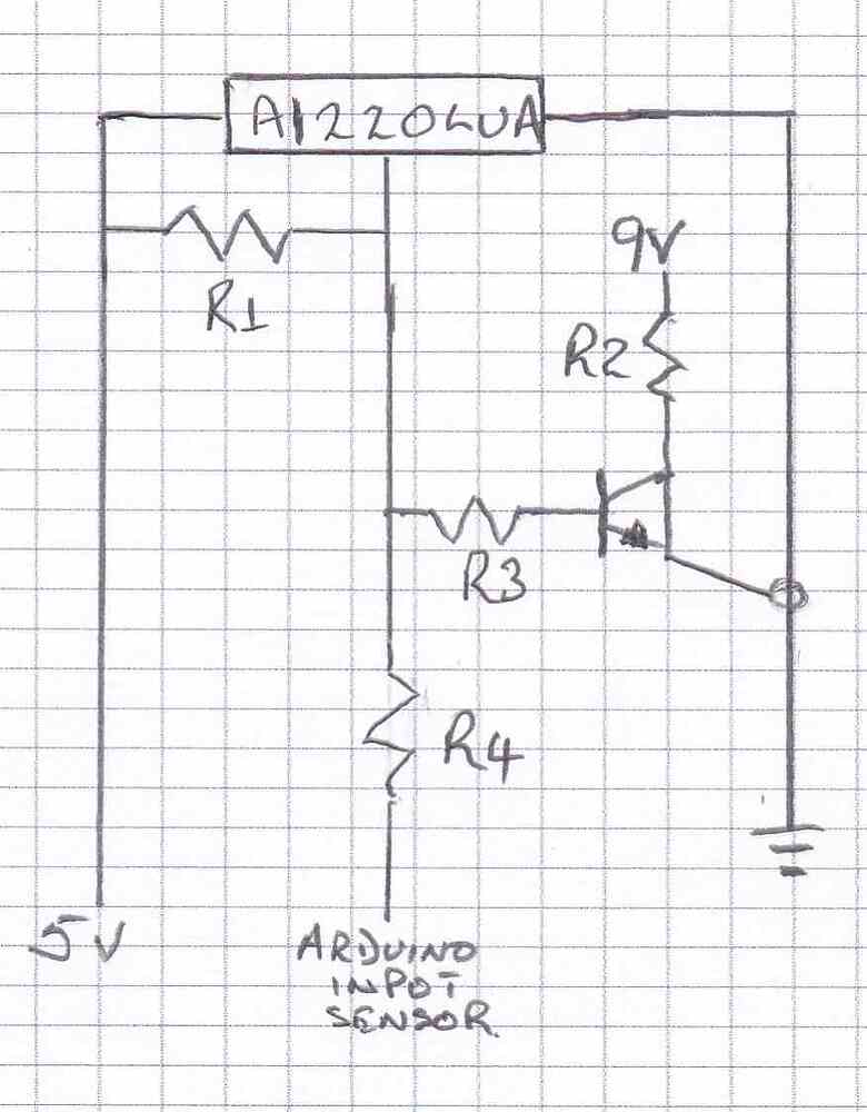 Arduino input using a transistor to drive LED - General Electronics ...