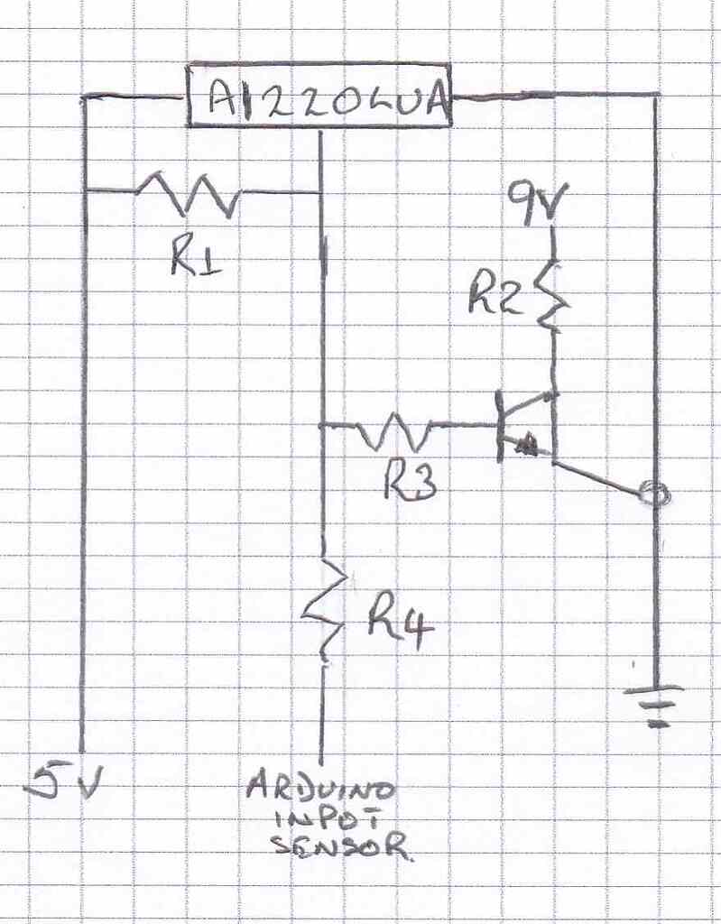 Arduino input using a transistor to drive LED - General Electronics ...