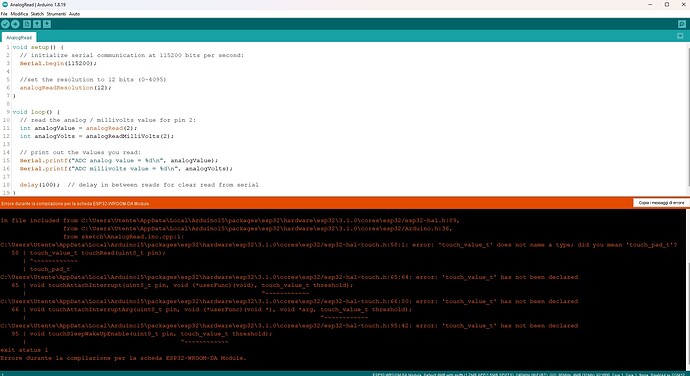 (risolto) ESP32 aggiornamenti librerie e core? O problemi alla mia IDE? - Software - Arduino Forum