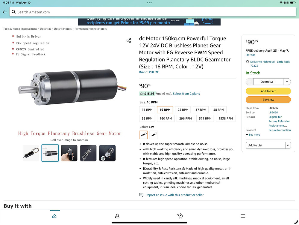 Controlling a BLDC with arudino - General Guidance - Arduino Forum