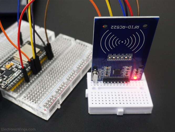 MRFC522 on ESP32S board - Networking, Protocols, and Devices - Arduino Forum