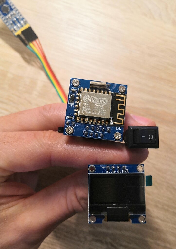ESP8266 OLED PCF8563T - DIY Uhr - Deutsch - Arduino Forum