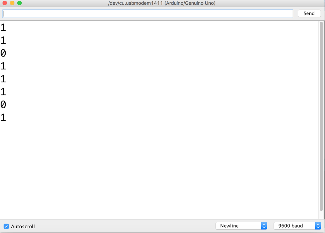 Arduino Serial Monitor Inputting Random 0s And Not Waiting For User Input Programming