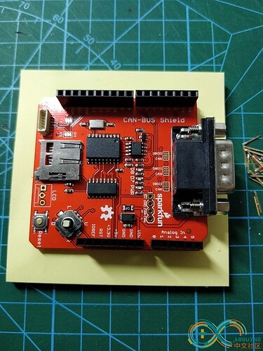 How to use arduino + can bus shield to control outside device - Networking, Protocols, and ...