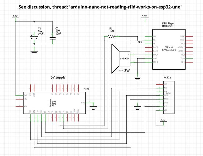 Arduino Nano not reading RFID (Works on ESP32 & Uno) - Page 2 - General Electronics - Arduino Forum