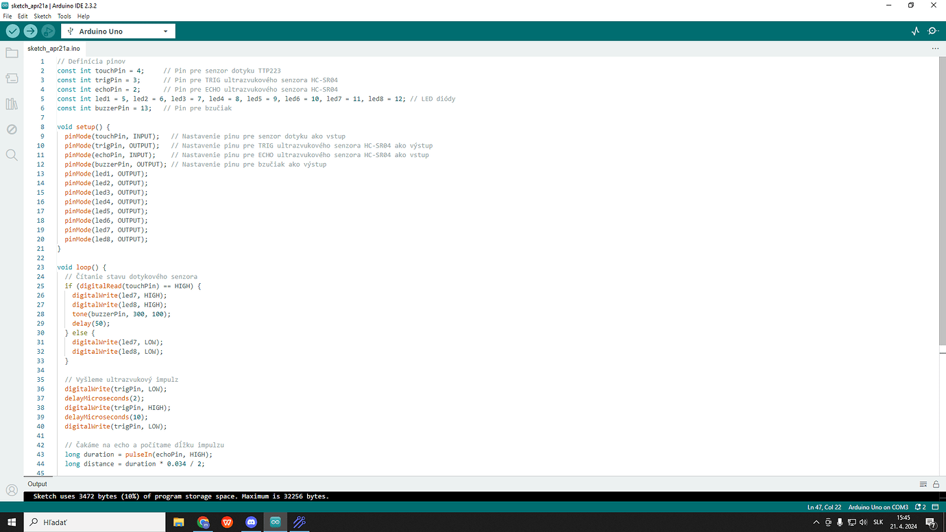Problem with ultrasonic sensor - General Guidance - Arduino Forum