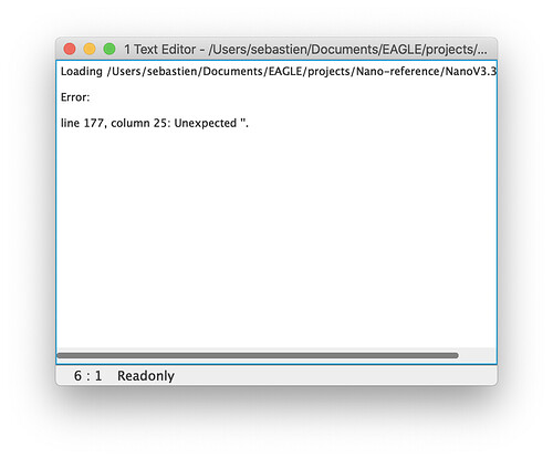 Can't open Arduino Nano schematic file on Eagle - Suggestions for the ...