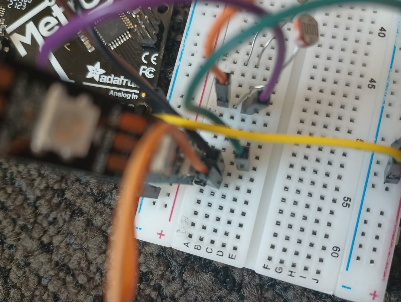 [SOLVED} Issue with photoresistor readings - General Guidance - Arduino Forum