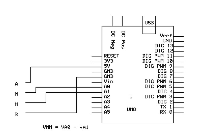 How to apply current and measure voltage between electrodes. - Motors ...