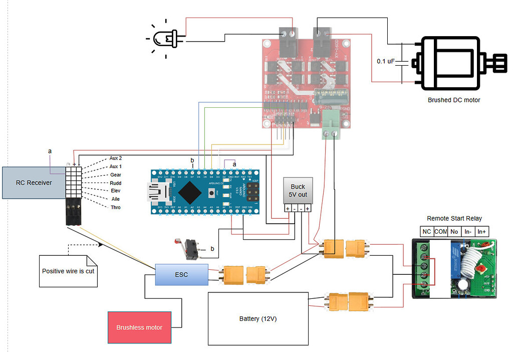 Brushed Motor Interference - General Electronics - Arduino Forum