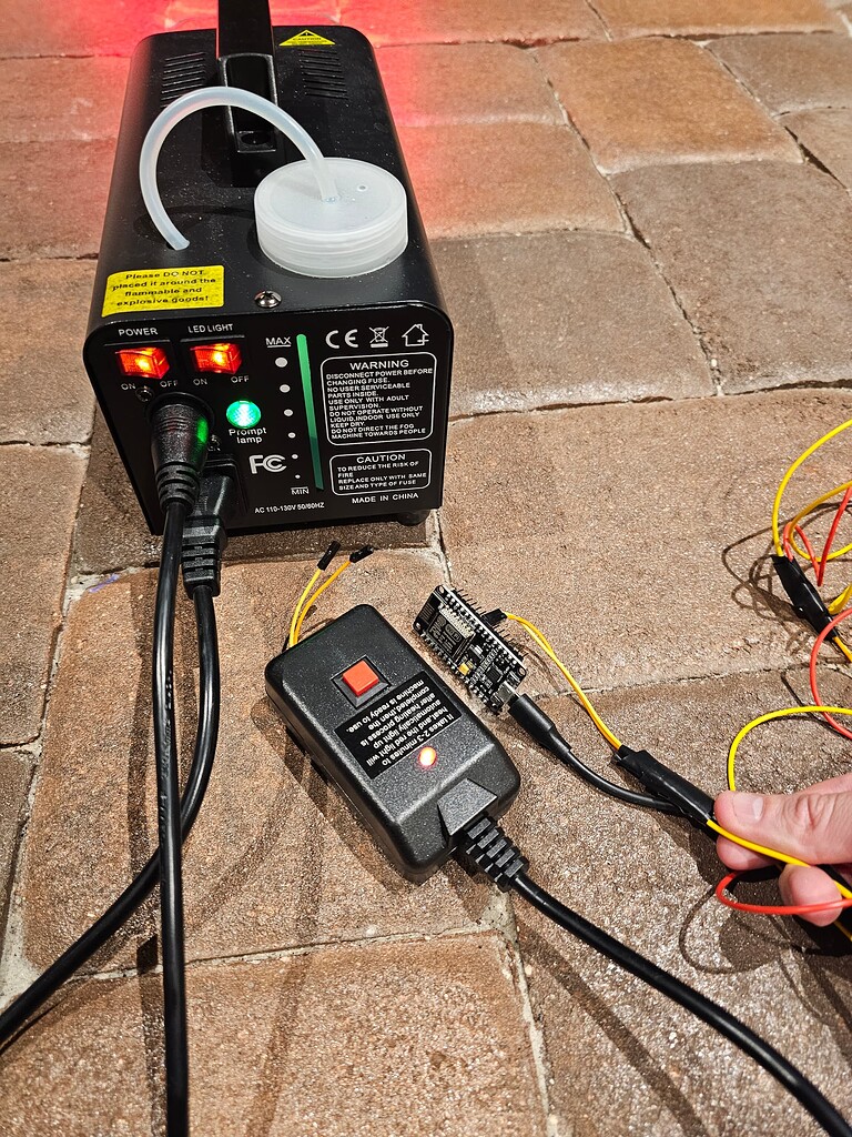 Fog Machine NodeMCU - Device Hacking - Arduino Forum