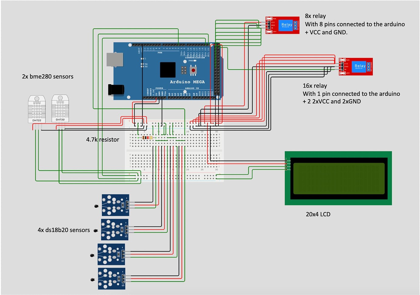 Built an incubator controller, but Arduino mega stops running after a couple hours - Programming ...