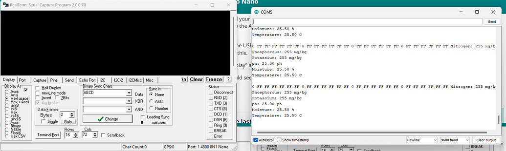 6 in 1 JXCT Multi-parameter Soil Sensor using Arduino Nano - Page 2 - Sensors - Arduino Forum