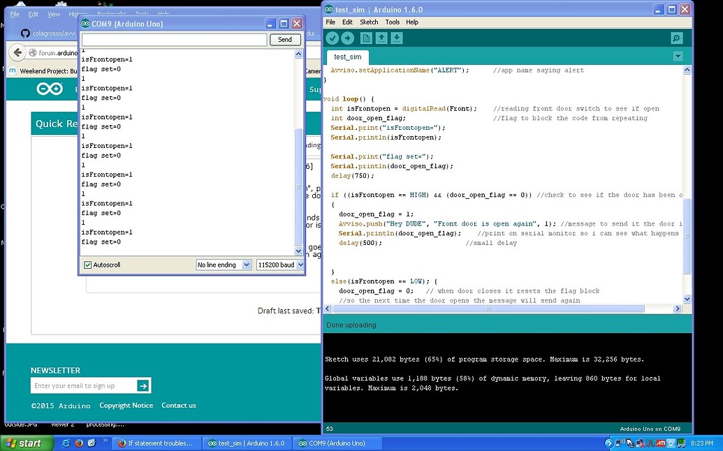 If statement troubles.. - Programming - Arduino Forum