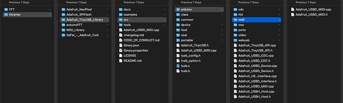Not finding "Adafruit_USBD_MIDI.h" at all - Programming - Arduino Forum