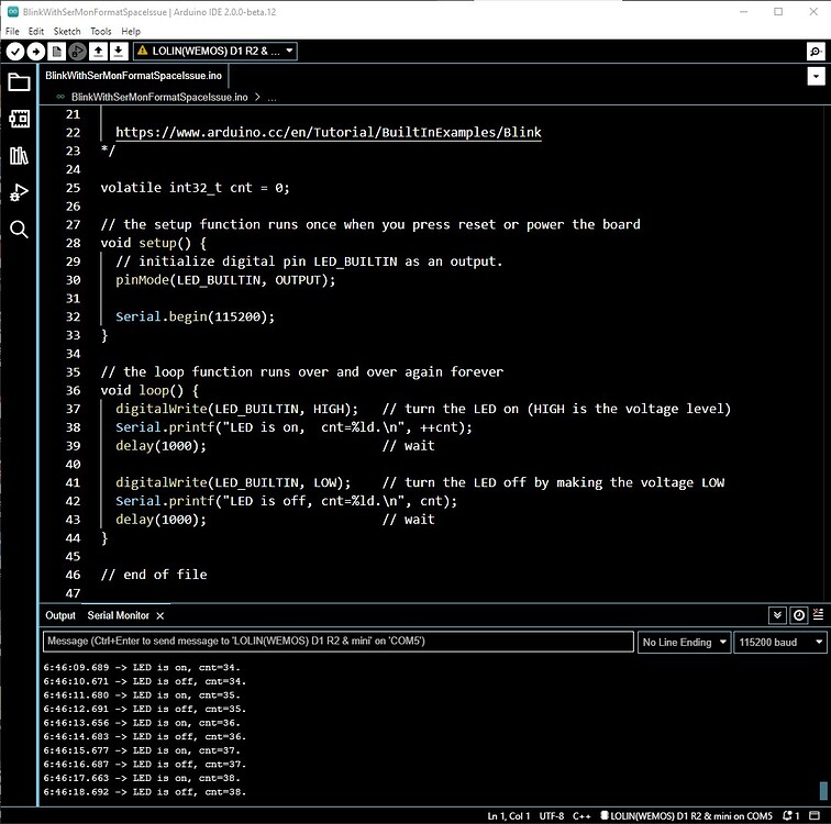 Feature Request - Allow selection of a fixed width font - IDE 2.x ...
