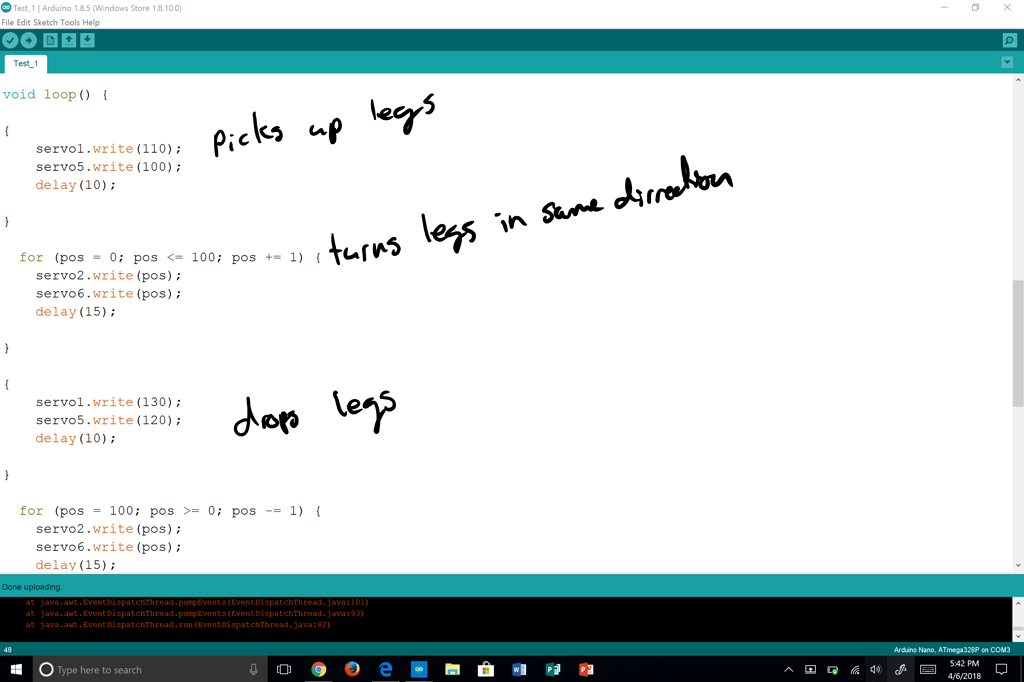 Servo help for quadruped! - Robotics - Arduino Forum
