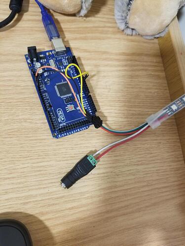 Connecting 2 HKBAYI (Neopixel) Strips Together - LEDs and Multiplexing ...
