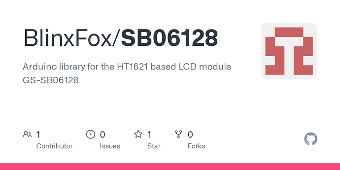 How drive Ht1621B with arduino without module - 3rd Party Boards - Arduino Forum