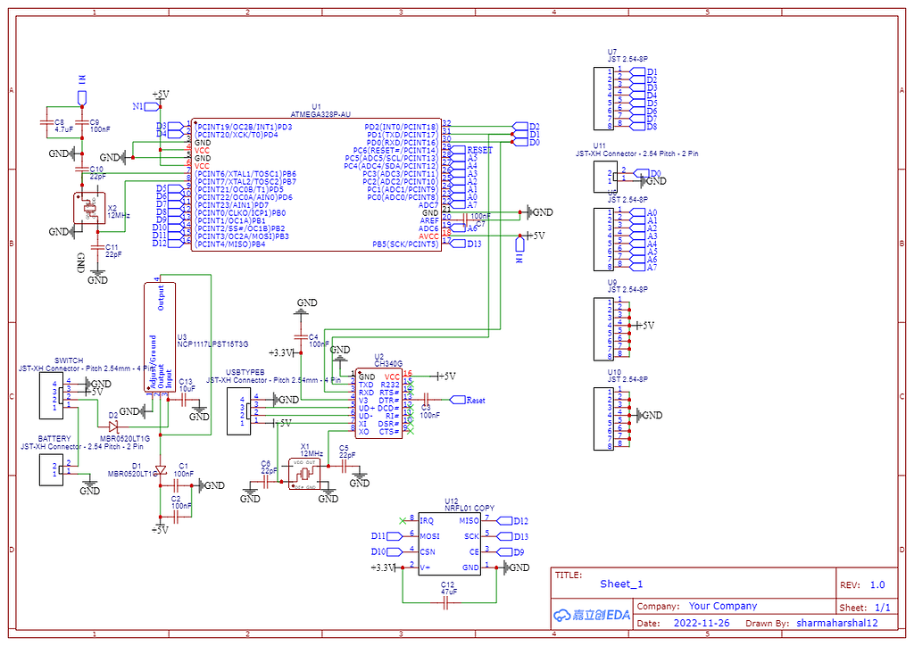 Power Management Atmega328P +CH340G + nRF24L01 - General Guidance - Arduino Forum