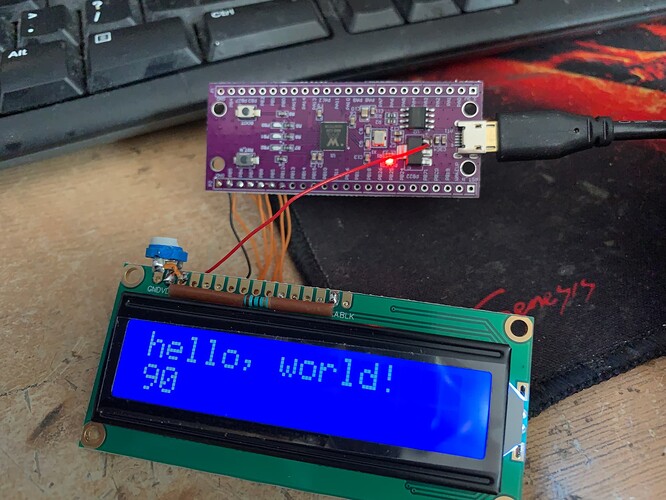 W806 LiquidCrystal problem - 3rd Party Boards - Arduino Forum