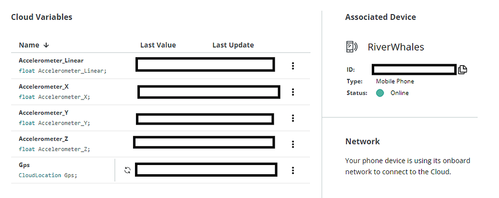 Getting phone GPS and displaying it in a local device via Arduino IoT Cloud - Cloud IoT ...