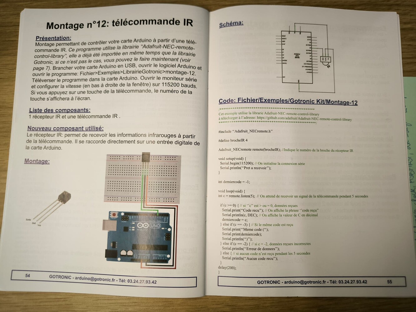 Contrôle afficheur 7 segments via télécommande - Français - Arduino Forum