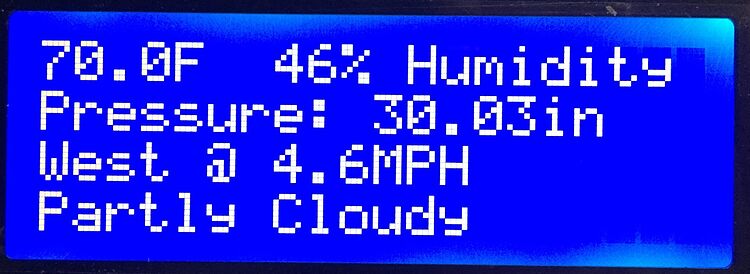 Arduino+ESP8266 XML/RSS/HTML to LCD for Weather/News/Ham Radio/Stocks ...