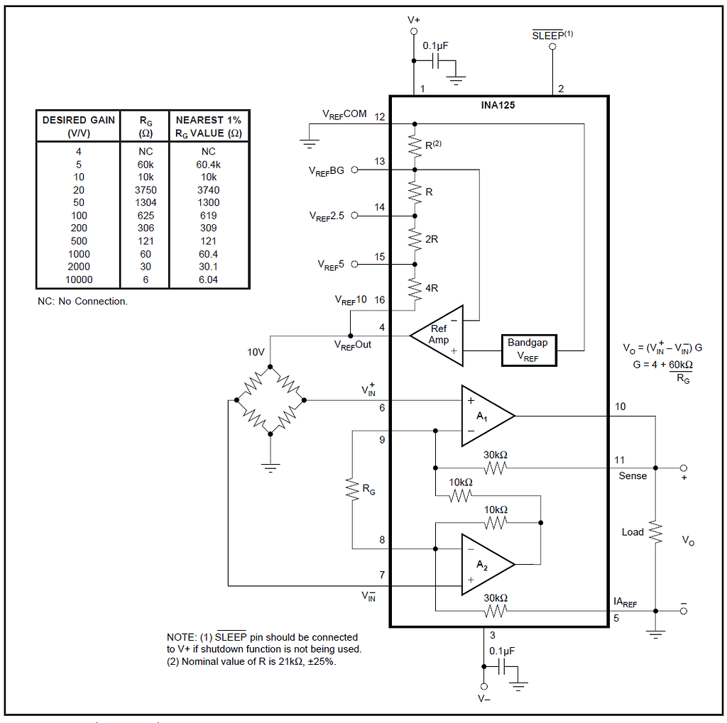 Problema ganancia INA125P [OFF-TOPIC] - Hardware - Arduino Forum