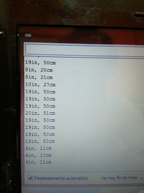 Code to use LCD Display and Ultrasonic Sensor (3 pin sensor ...